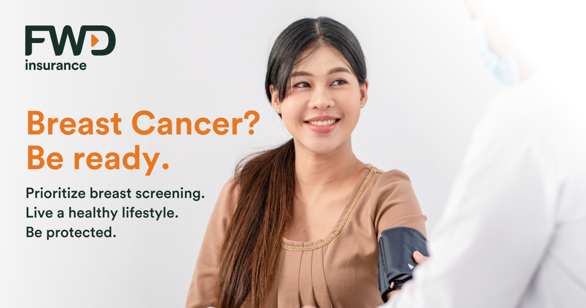 Be Ready: A Breast Cancer Insurance Plan | FWD Life Philippines