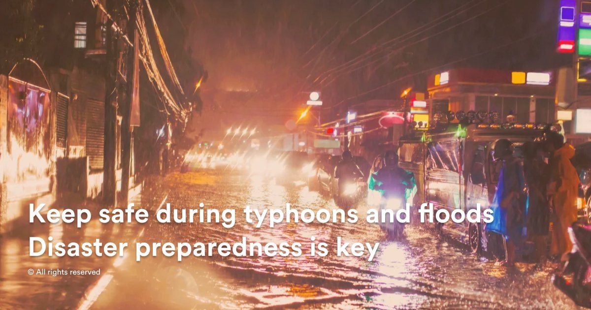 Essential Survival Guide for Typhoons and Floods | FWD Life Philippines